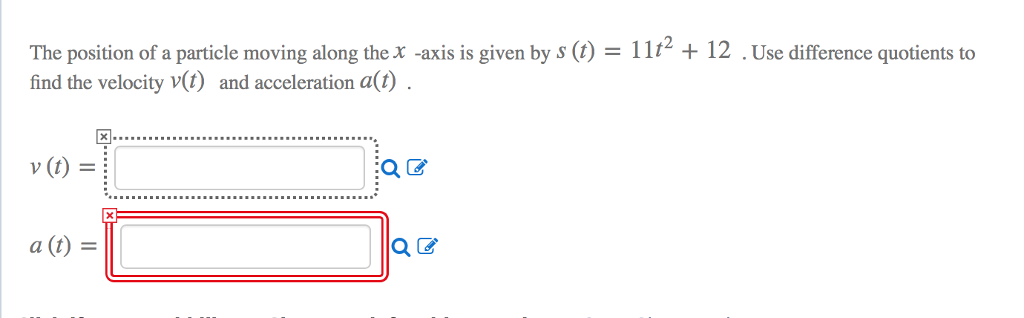 Solved The position of a particle moving along the x -axis | Chegg.com
