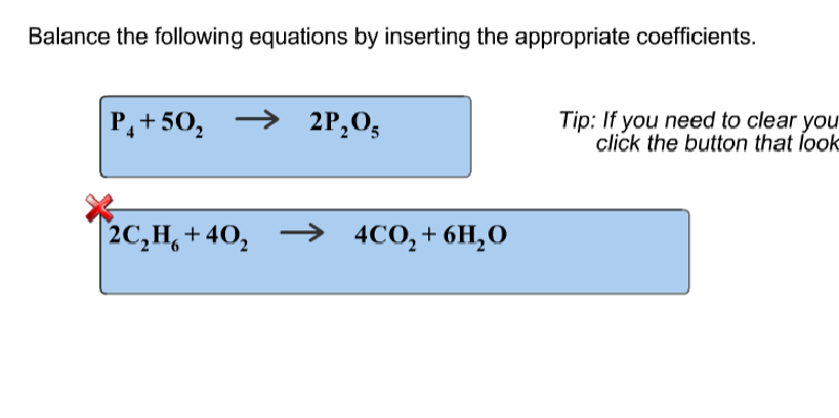Solved Balance the following equations by inserting the | Chegg.com
