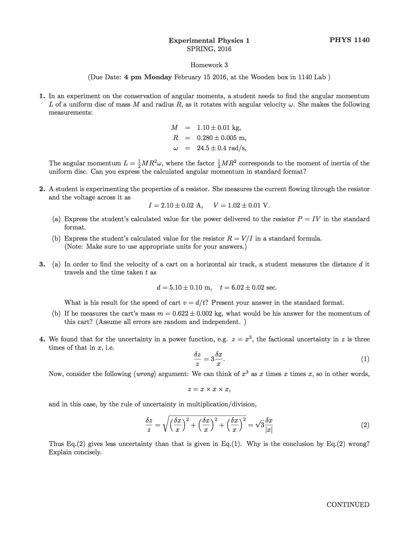 Solved In an experiment on the conservation of angular | Chegg.com