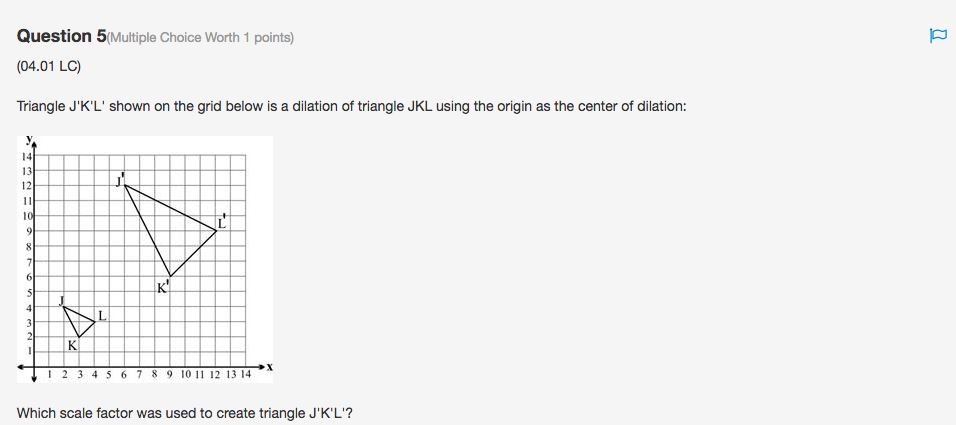 Solved Question 5(Multiple Choice Worth 1 points) (04.01 LC) | Chegg.com