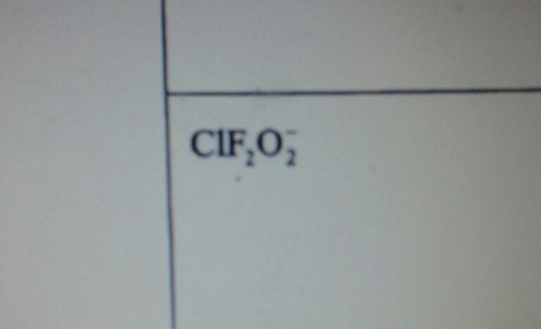 Solved Draw The Best Lewis Structures For The Following