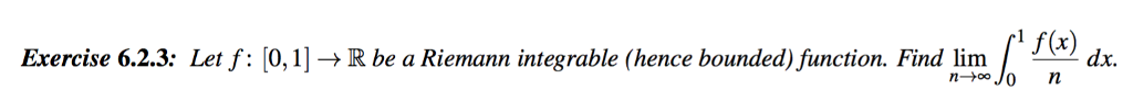 Solved Let f:[0, 1] rightarrow R be a Riemann integrable | Chegg.com