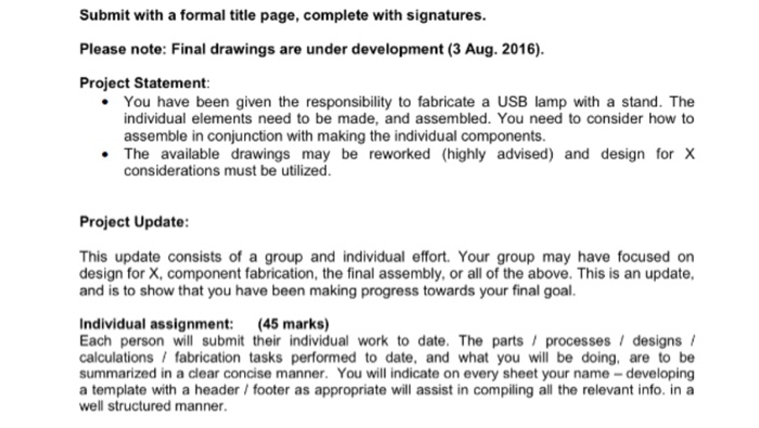 Solved Submit with a formal title page, complete with | Chegg.com