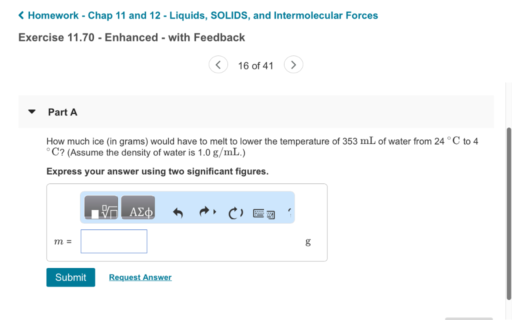 Solved 〈 Homework-Chap 11 and 12-Liquids, SOLIDS, and | Chegg.com