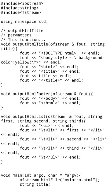 Solved #include-10st ream» #include #include-fstream» using | Chegg.com