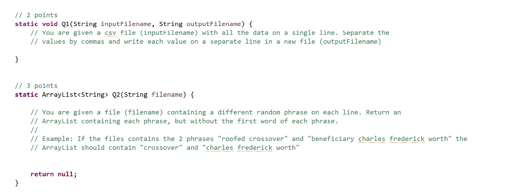 Solved Java Questions Need Help With Questions 2 And 3 Chegg solved-java-questions-need-help-with-questions-2-and-3-chegg