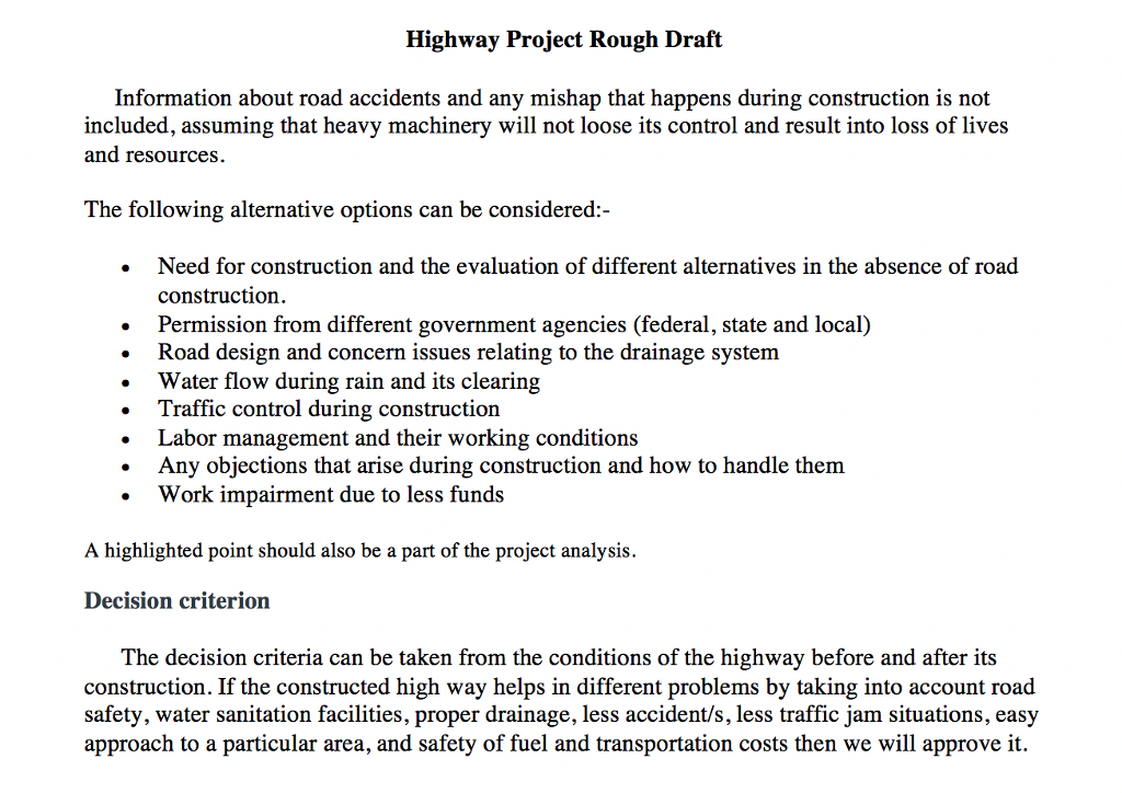 Solved The two pictures below show a project's proposal and | Chegg.com