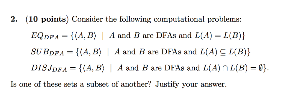 Solved 2. (10 points) Consider the following computational | Chegg.com Solved 2. (10 points) Consider the following computational | Chegg.com