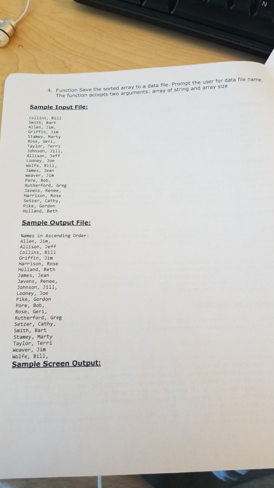 Solved Ait Spring 18 CMSC 140 Programming Project 7 String | Chegg.com