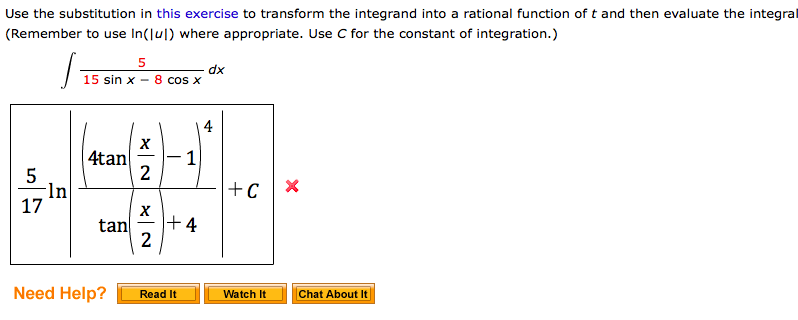 Solved Use the substitution in this exercise to transform | Chegg.com
