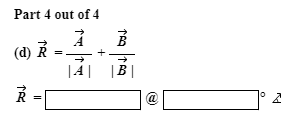 Solved Let A -6 Ma0° 2 And B -15 M @ 90° 2. Sketch The