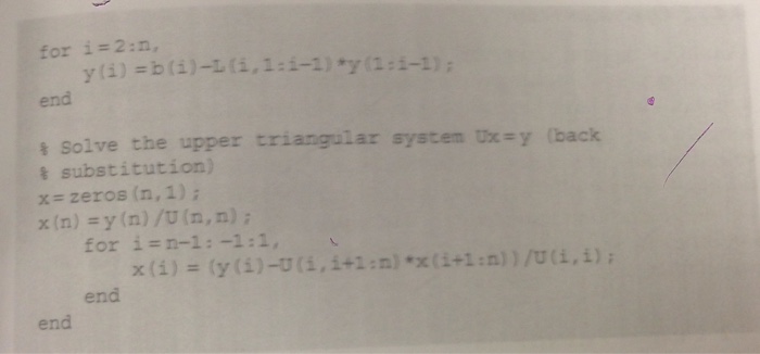 Solved a. Using Doolittle's method, solve each linear system | Chegg.com