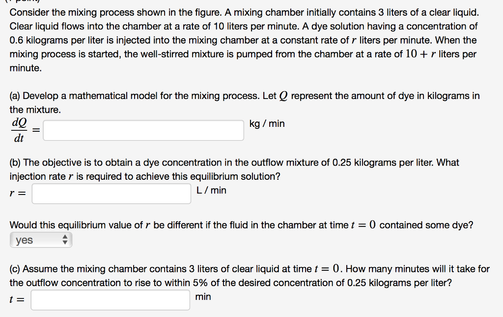 Solved Consider the mixing process shown in the figure. A | Chegg.com
