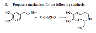Solved Propose a mechanism for the following synthesis 3. IK | Chegg.com