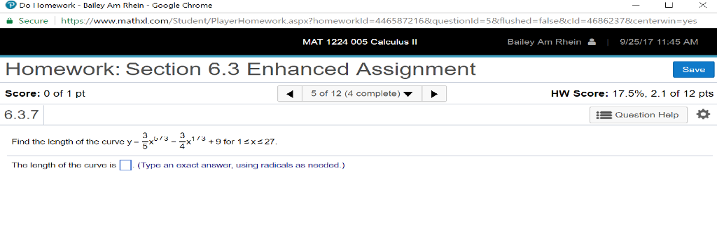 Solved Doomework - Dailey Am Rhein Google Chrome 을 Secure | Chegg.com