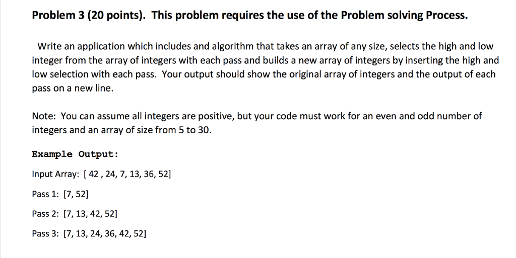 Solved Problem 3 (20 points). This problem requires the use | Chegg.com