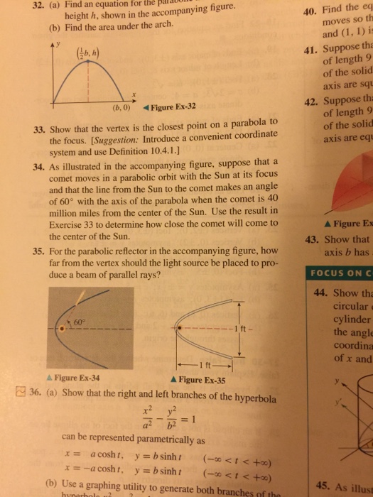 Solved Find an equation for the paraboloid height h, shown | Chegg.com