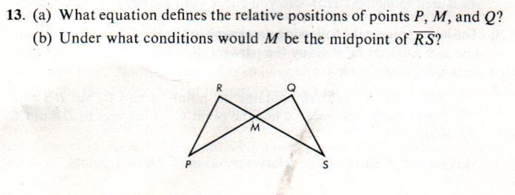 Solved 13. (a) What equation defines the relative positions | Chegg.com