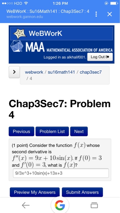 Solved Consider the function f(x) whose second derivative is | Chegg.com