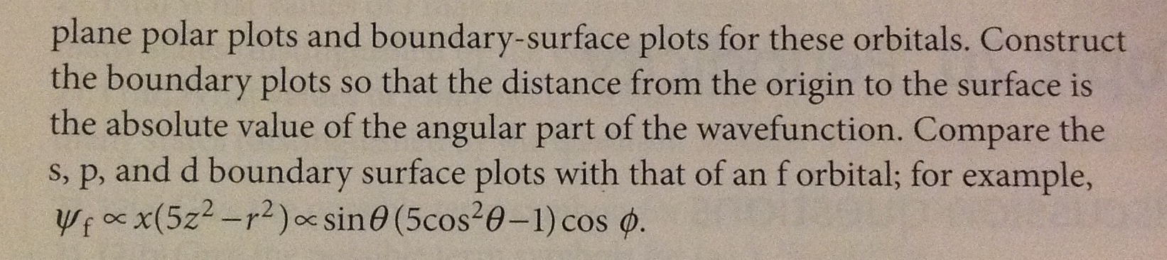 Verify that 3px orbital is normalized and that 3px | Chegg.com
