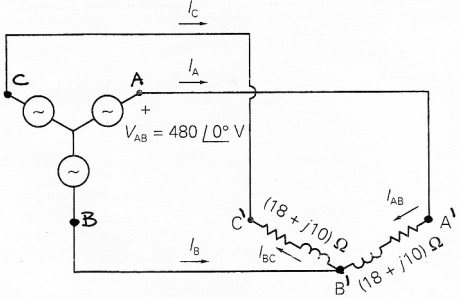 Solved As shown in Fig. 1, a balanced three-phase, | Chegg.com