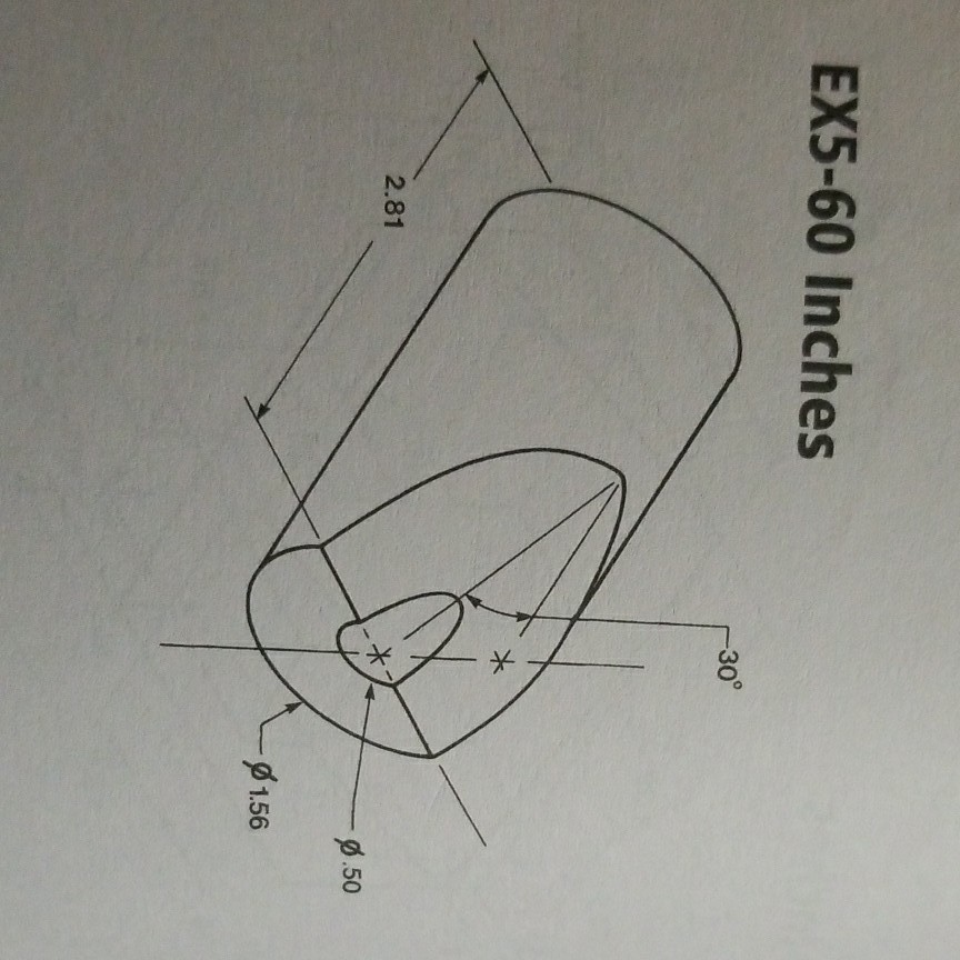 Solved EX5-68 Millimeters ー30 80 950 968 | Chegg.com