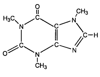Solved 1) show the functional groups in a caffeine molecule | Chegg.com