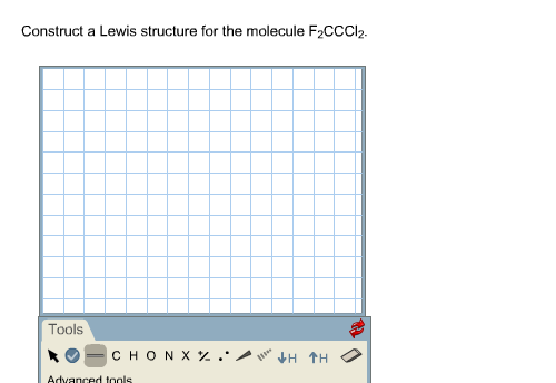 Solved Construct a Lewis structure for the molecule | Chegg.com