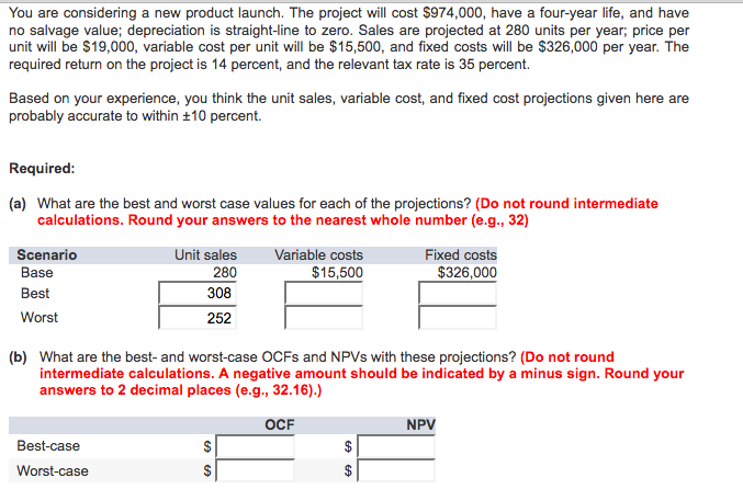 Solved You are considering a new product launch. The project | Chegg.com