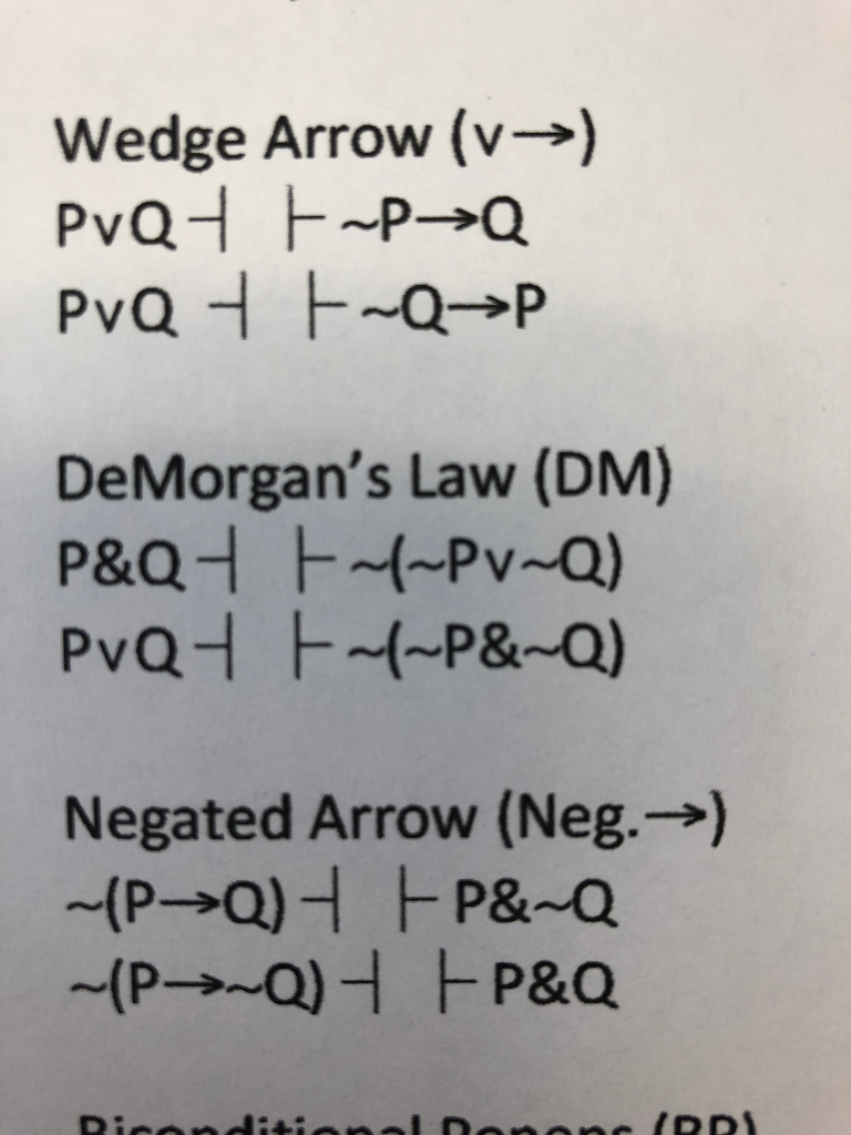 Can anyone help me with these proofs (only using | Chegg.com