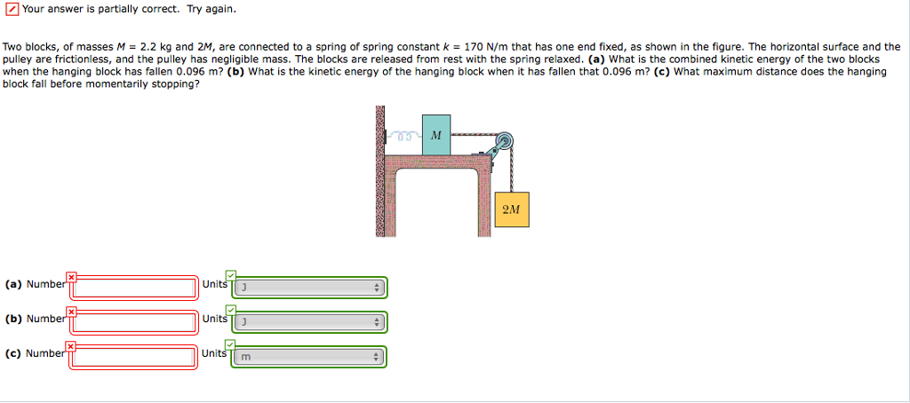 Solved Your Answer Is Partially Correct Try Again Two