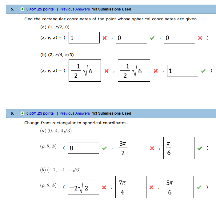 Solved Find the rectangular coordinates of the point whose | Chegg.com Solved Find the rectangular coordinates of the point whose | Chegg.com