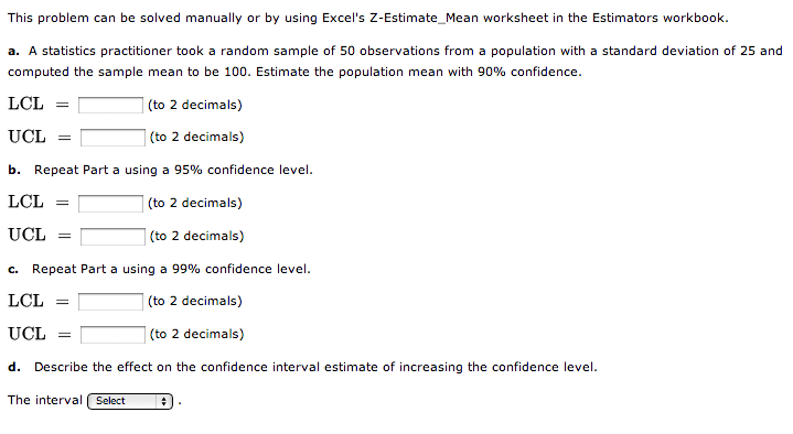 This problem can be solved manually or by using | Chegg.com