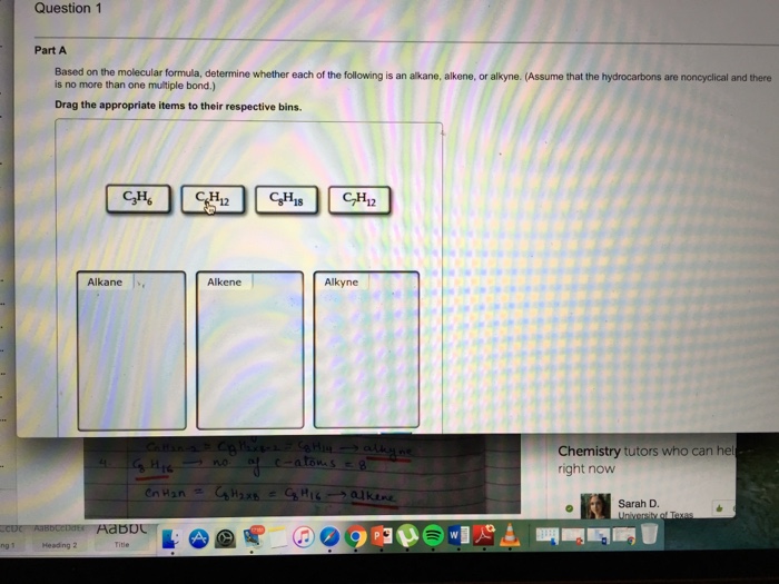 Solved Based On The Molecular Formula Determine Whether