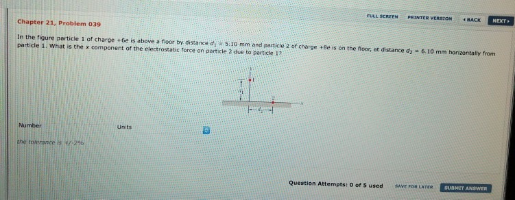 Solved FULL SCREEN PRINTER VERSION BACK NEXT Chapter 21, | Chegg.com