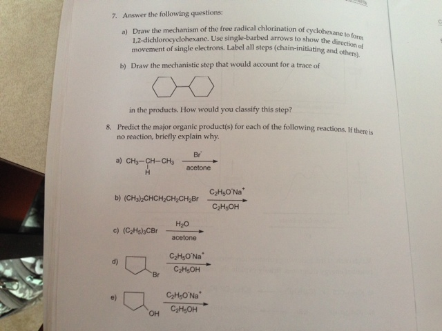 I really need to know how to do these, an explanation | Chegg.com