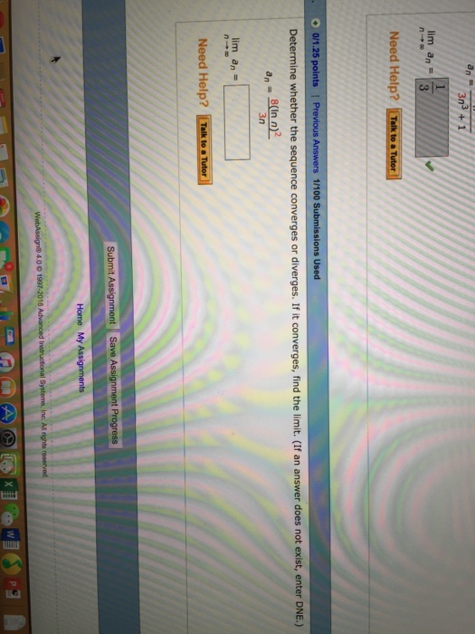 Solved Determine whether the sequence converges or diverges | Chegg.com