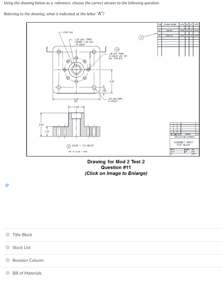 Solved Using the drawing below as a reference, choose the | Chegg.com