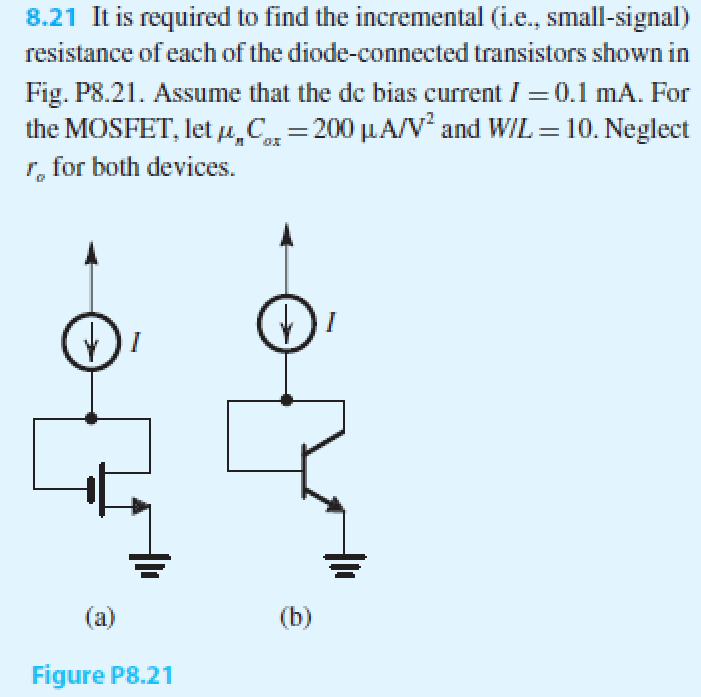 Solved 8.21 It is required to find the incremental (i.e, | Chegg.com