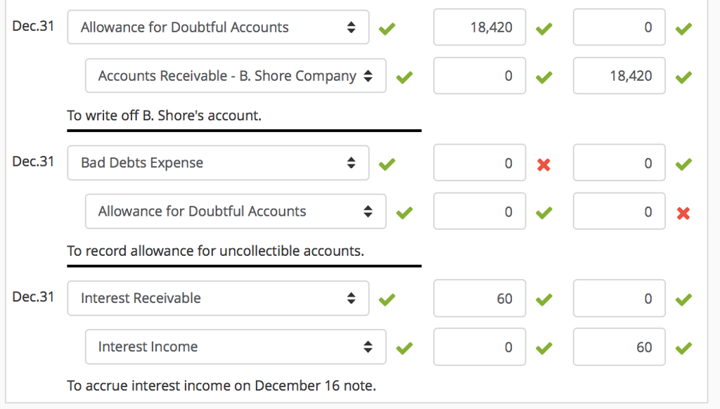 Solved Journal Entries for Accounts and Notes Receivable | Chegg.com