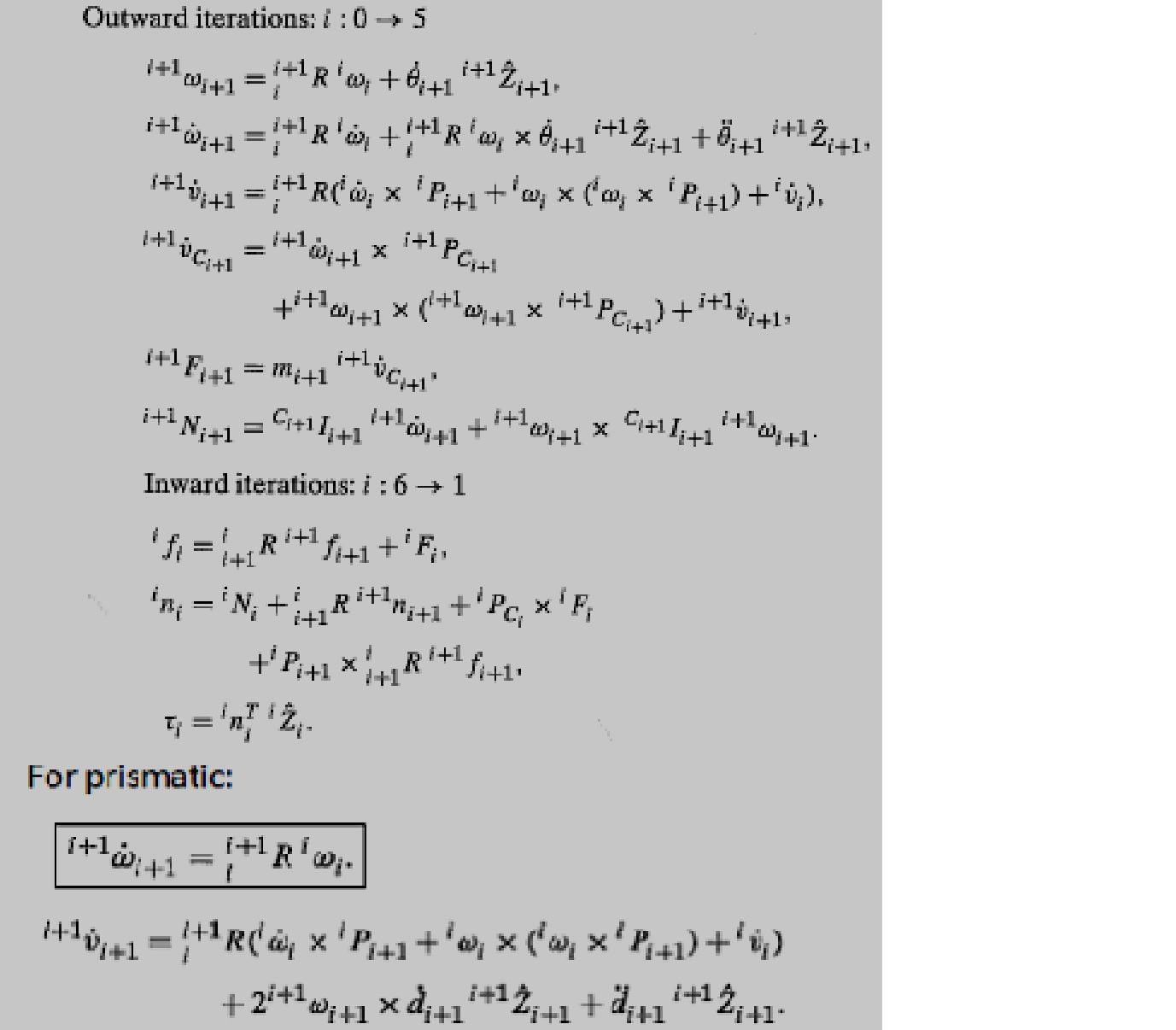 Solved compute the closed-form dynamic equation (NOT using | Chegg.com