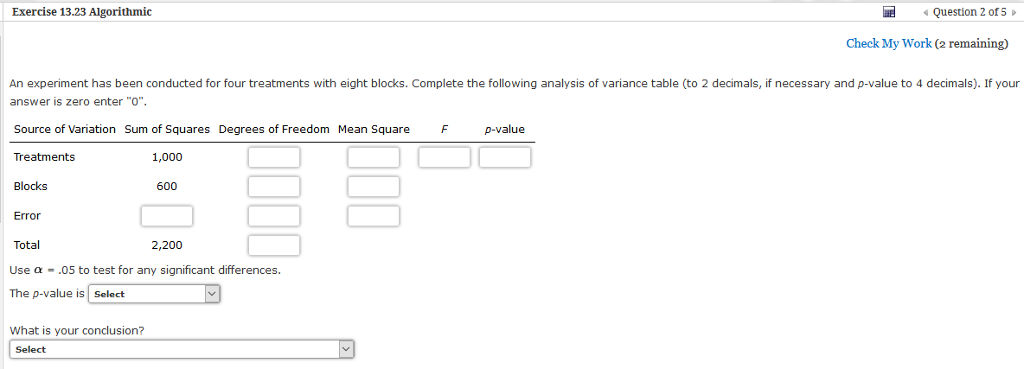 Solved Exercise 13.23 Algorithmic Question 2 or 5 Check My | Chegg.com
