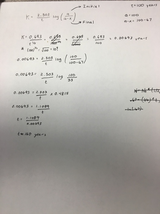 Solved 63Ni decays by first order process. The isotope has a | Chegg.com