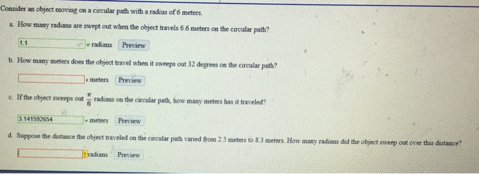Solved Consider an object moving on a circular path with a | Chegg.com