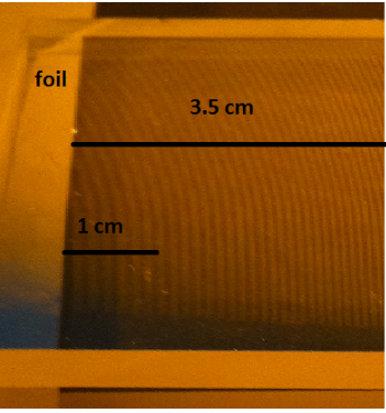 Solved The picture below shows the interference patterns | Chegg.com