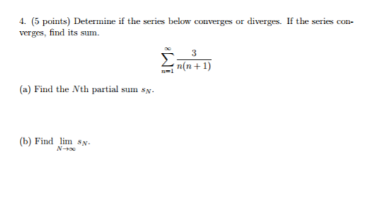 Solved Determine if the series below converges or diverges. | Chegg.com