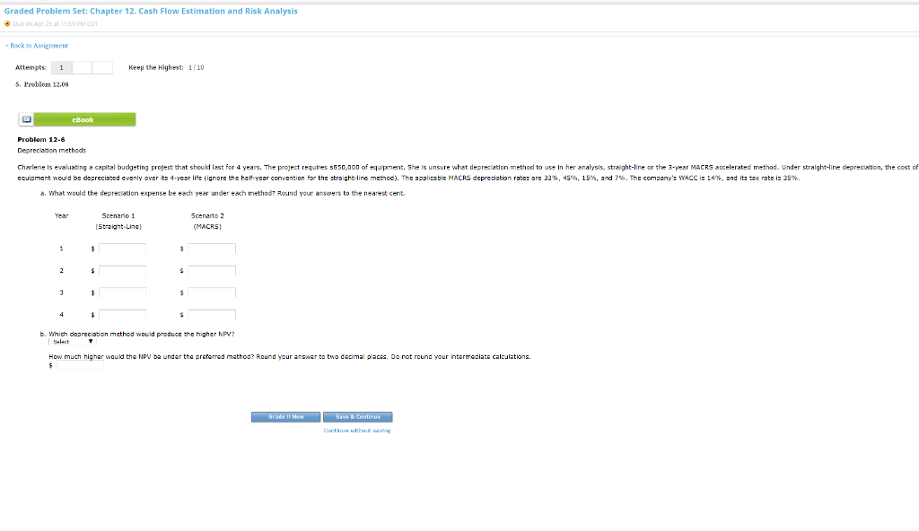 Solved Charlene is evaluating a capital budgeting project | Chegg.com