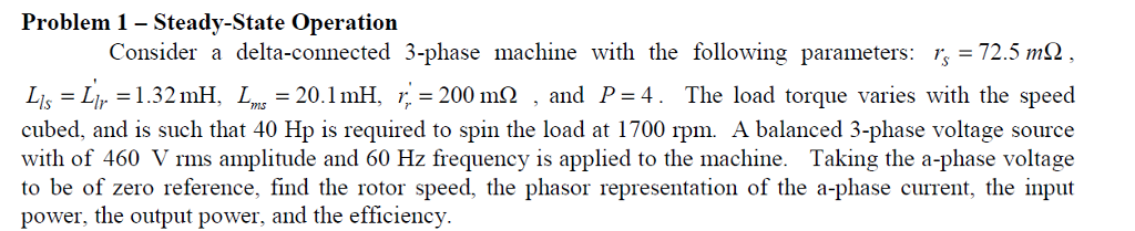 Problem 1 - Steady-State Operation Consider a | Chegg.com