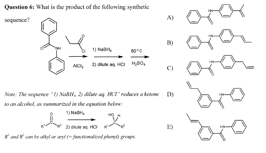 Solved What is the product of the following synthetic | Chegg.com