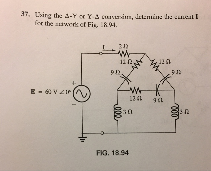Solved Using the delta-Y or Y-delta conversion, determine | Chegg.com